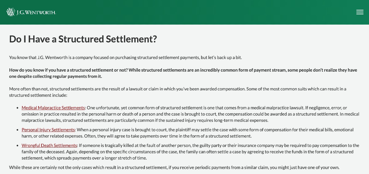 Sell Your Structured Settlement | AnnuityFreedom.net | Free Quote